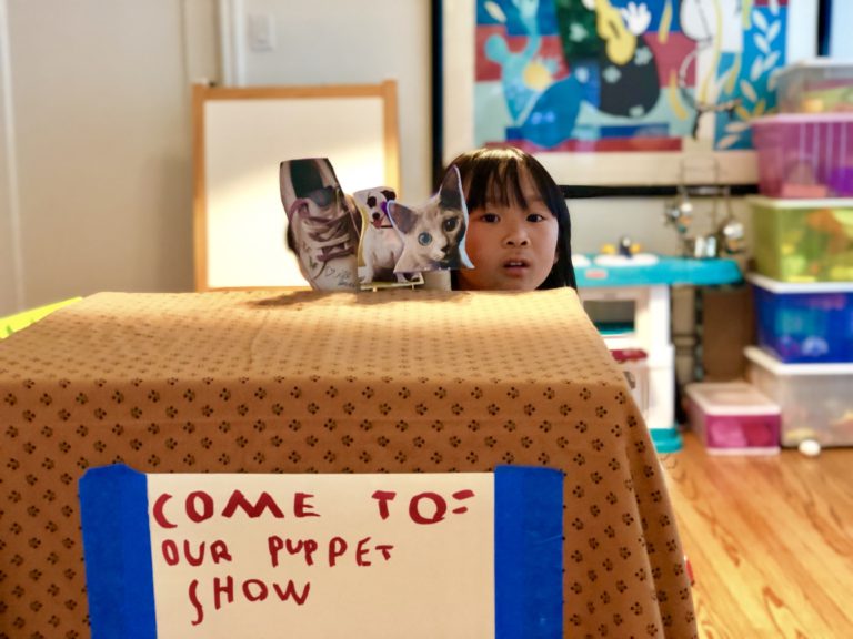 How to Make a Puppet with Magazine Cut-outs