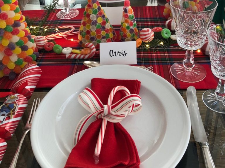 "Easy Gumdrop Trees: The Best Christmas Table