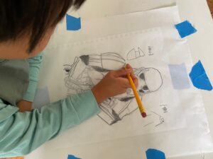 How to Make an Art Tracing | Call Me Grandma