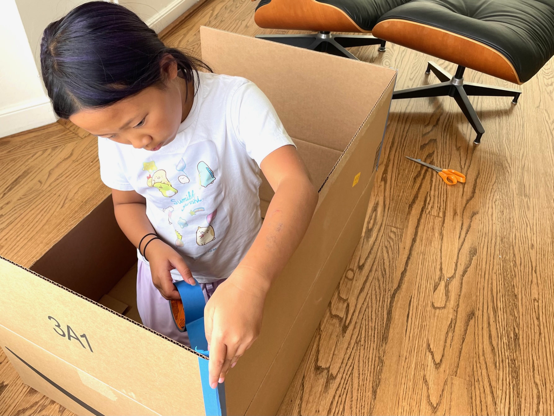 Camp Grandma #3: Make a Puppet Theater from a Box