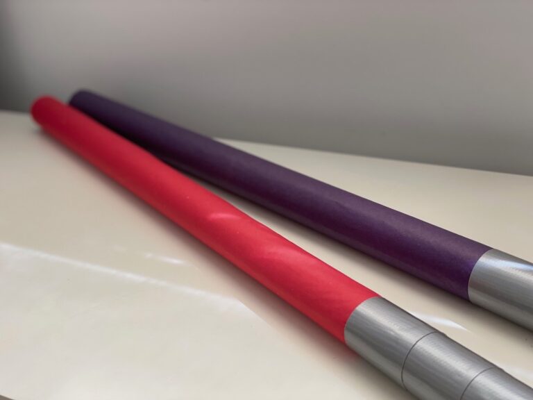 How to Make a Lightsaber from a Gift Wrap Roll